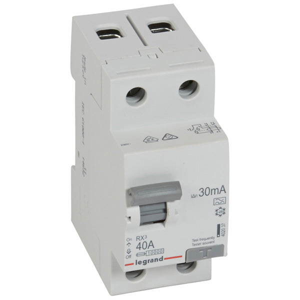 Legrand HPM RCD 30mA 2P A 240VAC 40A — Scott Electrical