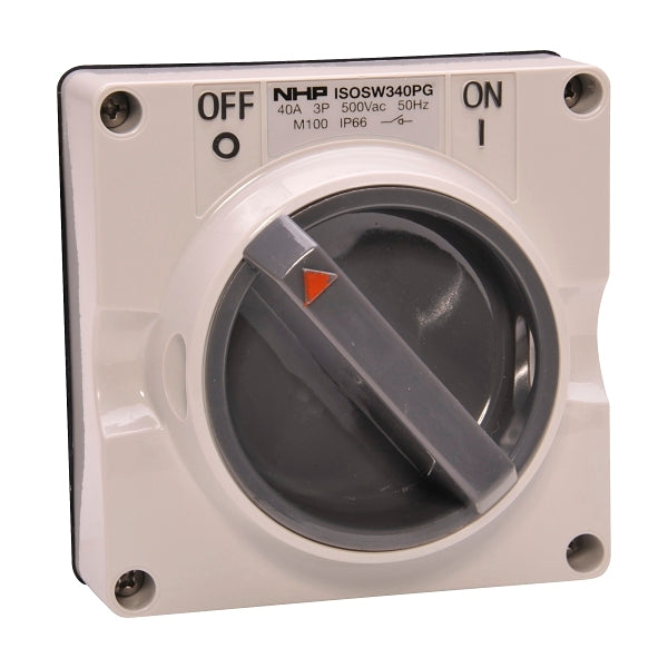 Iso Switch 3P 40A 500V — Scott Electrical
