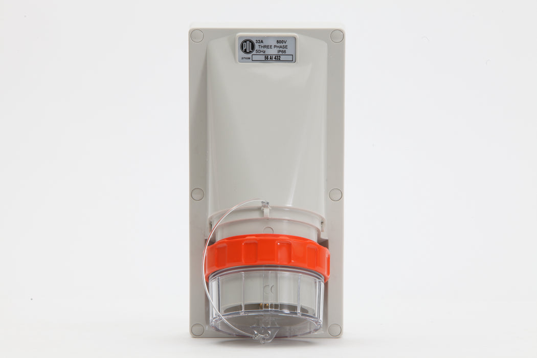 Pdl Appliance inlet 4 pin 32A 500V — Scott Electrical