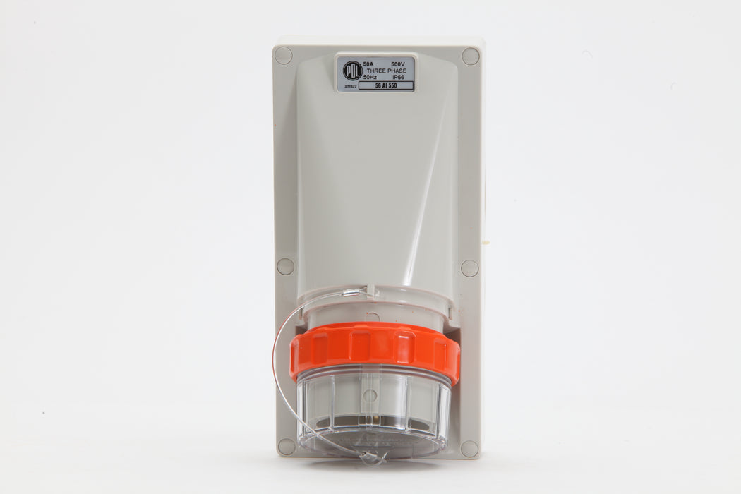 Pdl Appliance inlet 5 pin 50A 500V — Scott Electrical