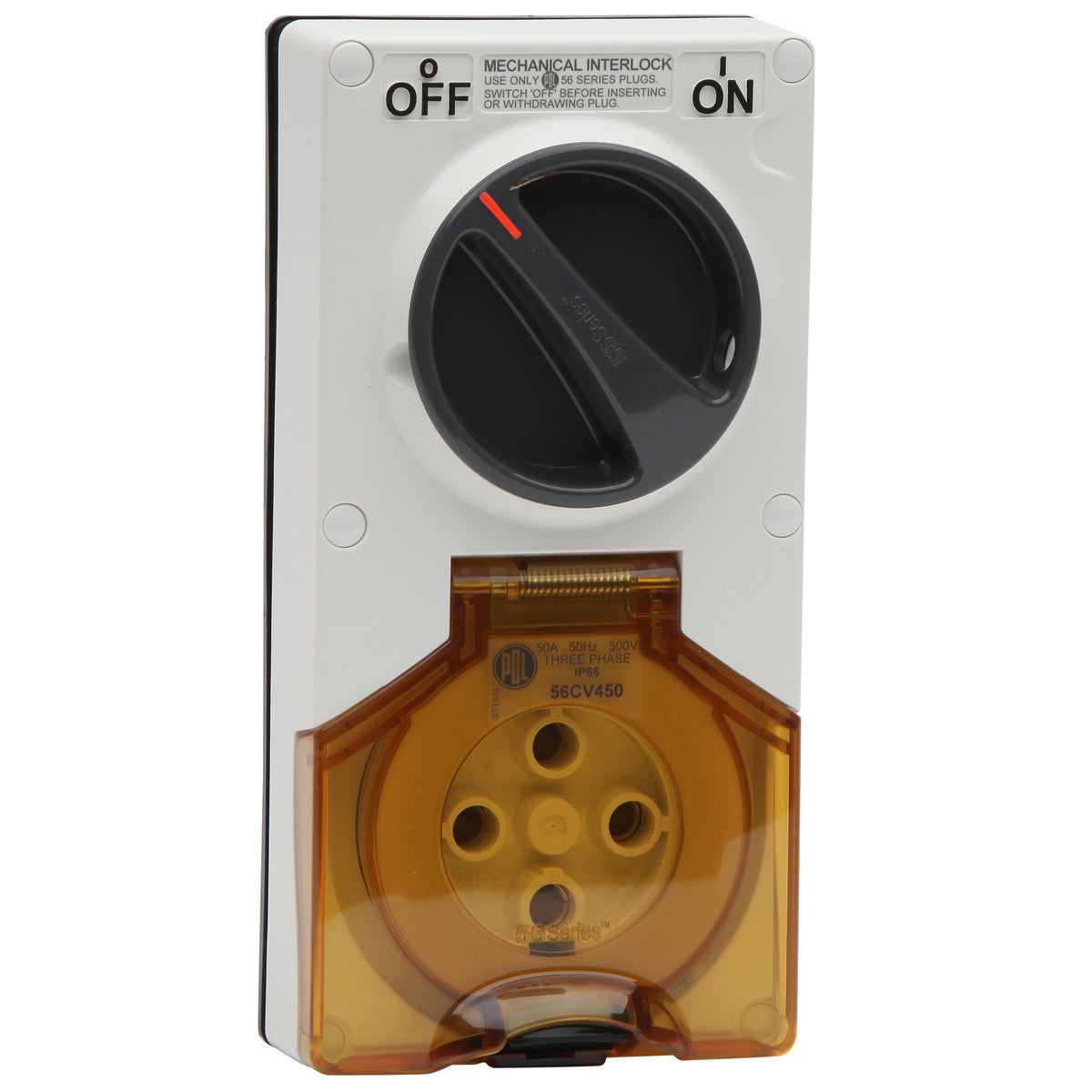 Pdl Switch socket 4 pin 50A — Scott Electrical