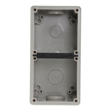 Pdl Enclosure 2 gang DEEP 100mm PDL56ED2/40GY — Scott Electrical