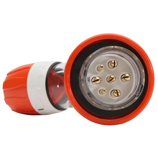 Pdl Plug 7 pin 16A 500V angled — Scott Electrical