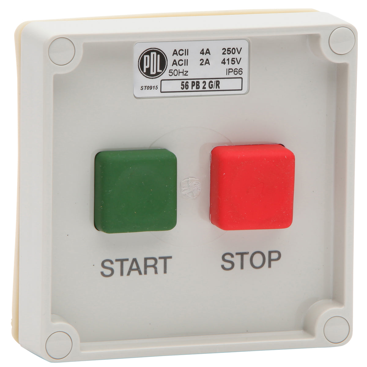 Pdl Push button 2g 16A NO/NC R+G — Scott Electrical