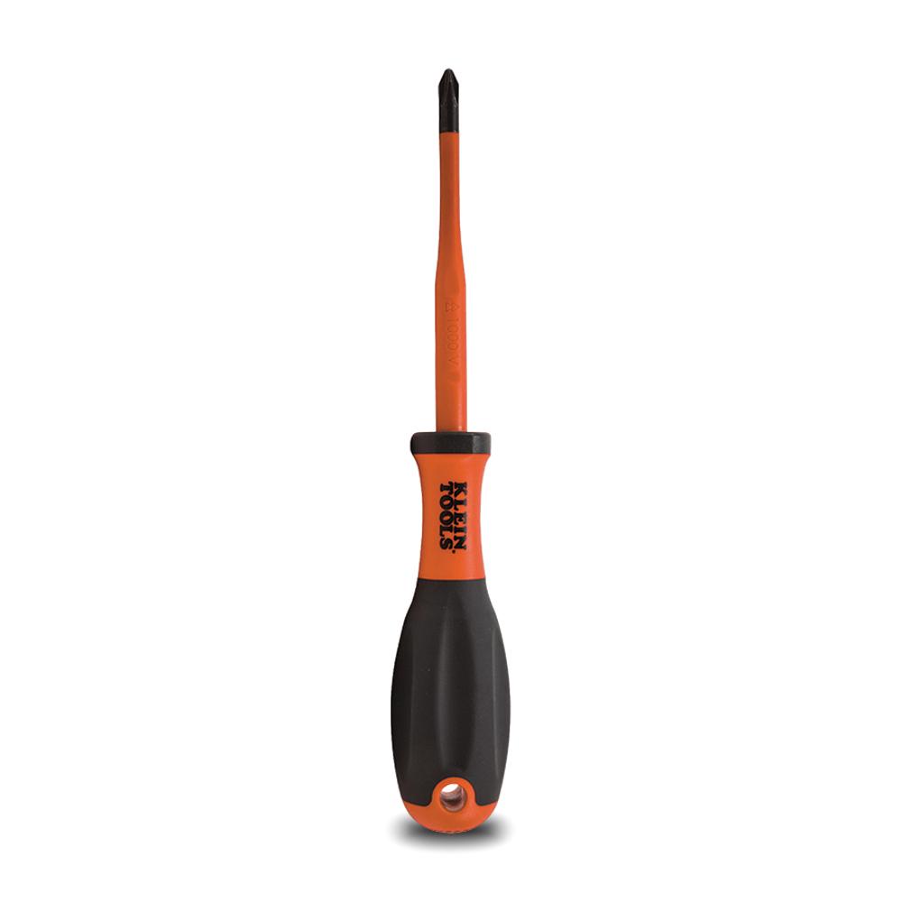 Klein SCREWDRIVER. INSULATED. PZ1/SLOTTED COMB — Scott Electrical