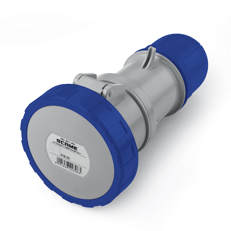 Scame Connector 32A 230V 2PE IP67 Firstflex — Scott Electrical