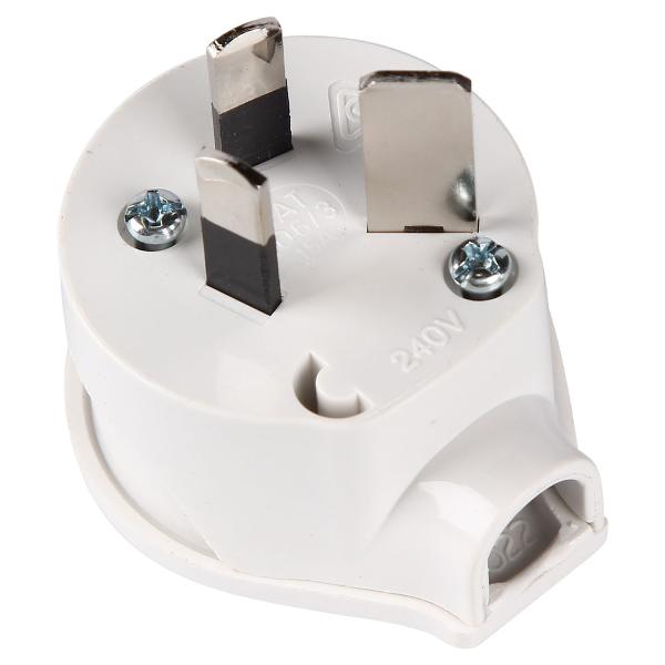 Legrand HPM Plug 15A 3 pin flat 45deg — Scott Electrical