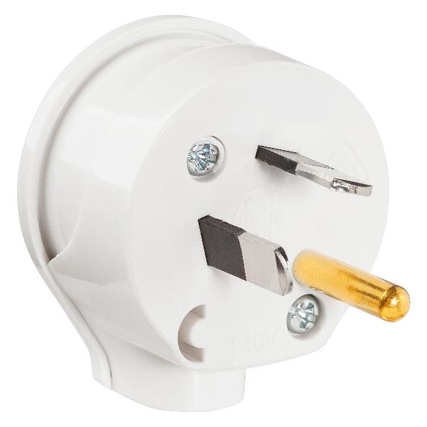 Legrand HPM Plug 10A 3 pin round earth — Scott Electrical