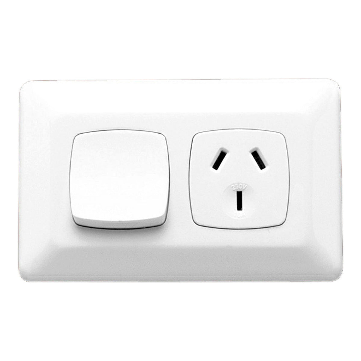 Clipsal SOCKET SWT SINGLE 10A 250V — Scott Electrical