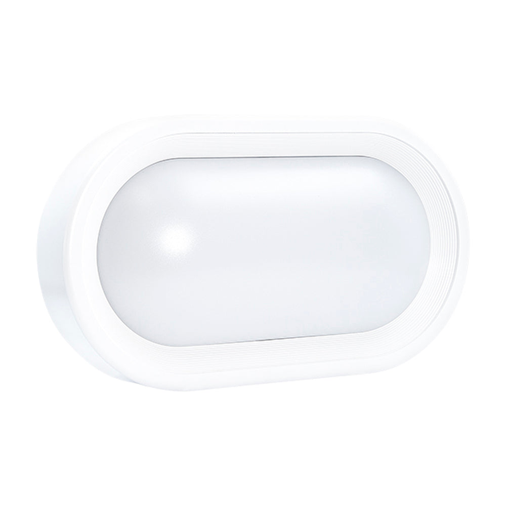 Halcyon LED EXT BULKHEAD 18W Pri:240V WW-WH — Scott Electrical