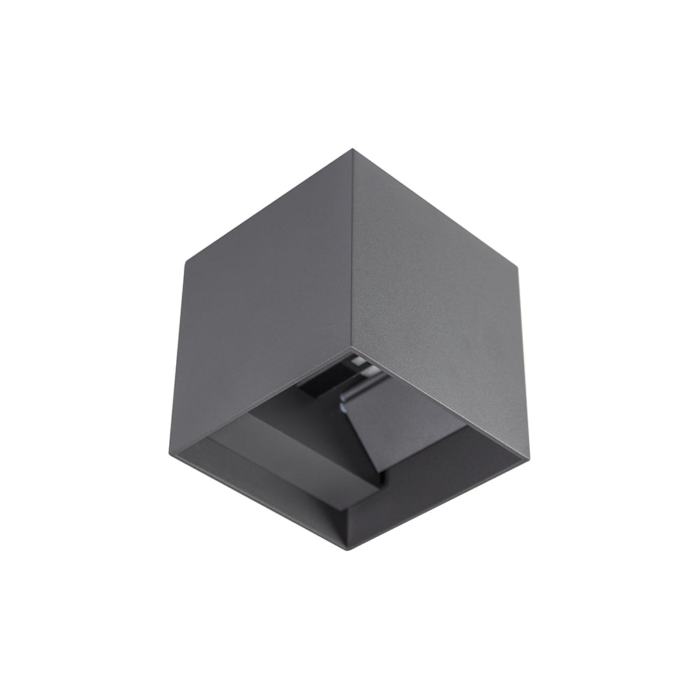 Halcyon EXT/INT LED CUBE ADJ BEAM DIM DRI 2X6W Pri:240v WW-GREY — Scott ...