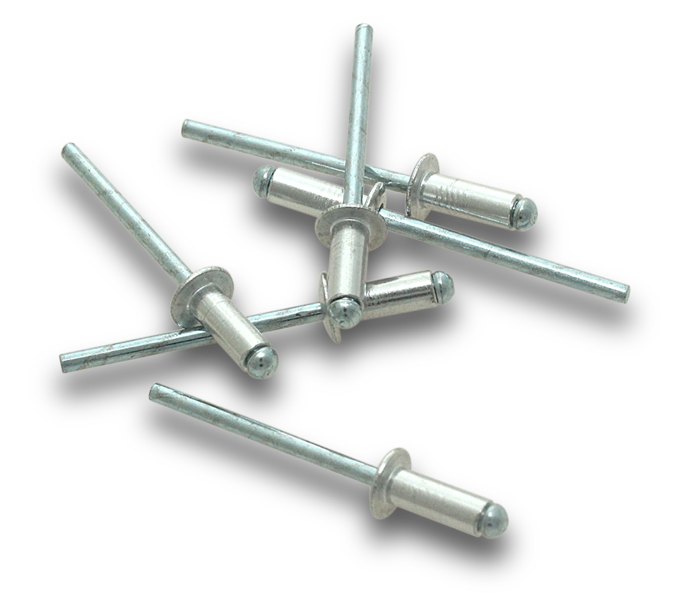 Elecsupp Rivets Steel 1/8'D x 1/4'L 100jar — Scott Electrical