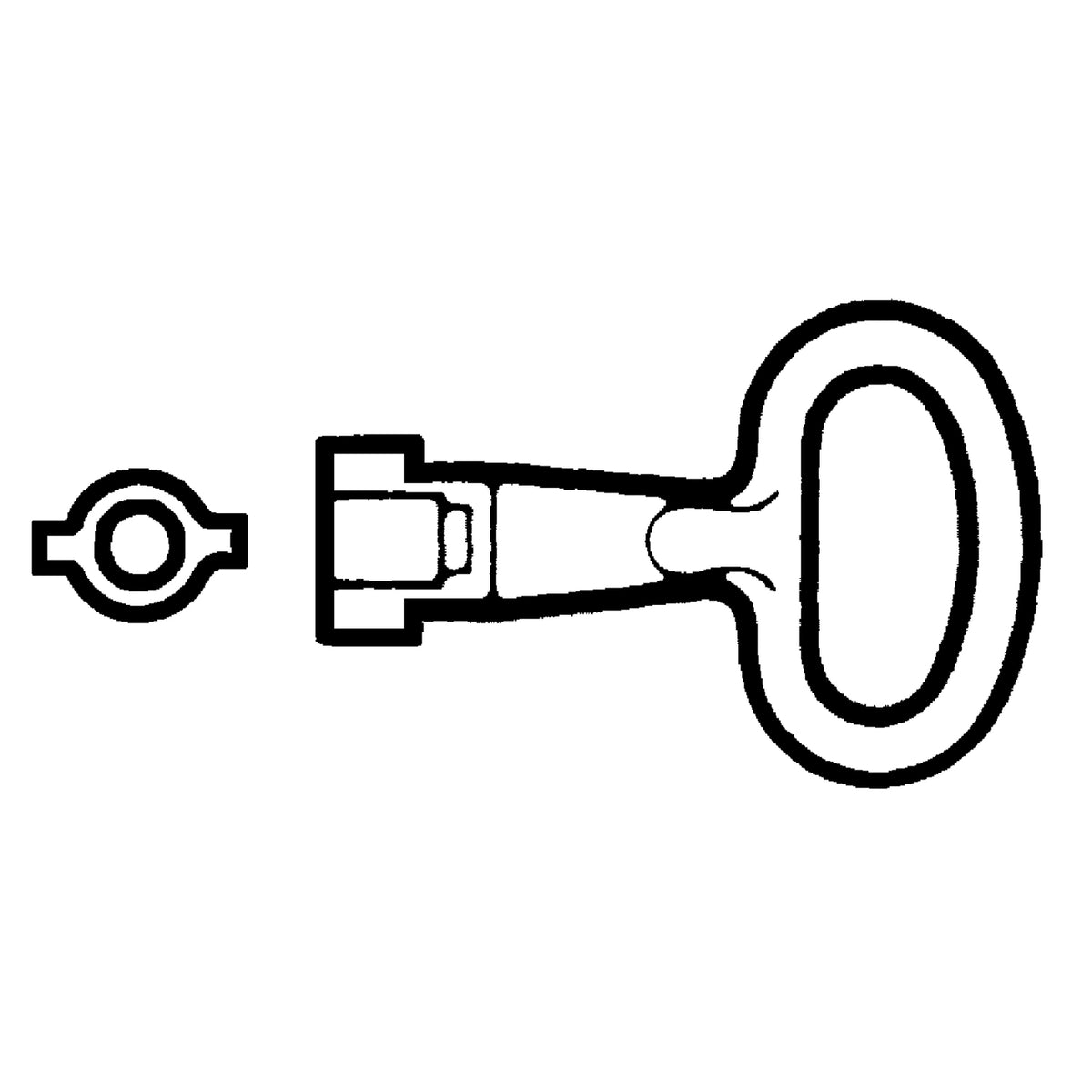 Himel Key for 5mm doble barr insert — Scott Electrical