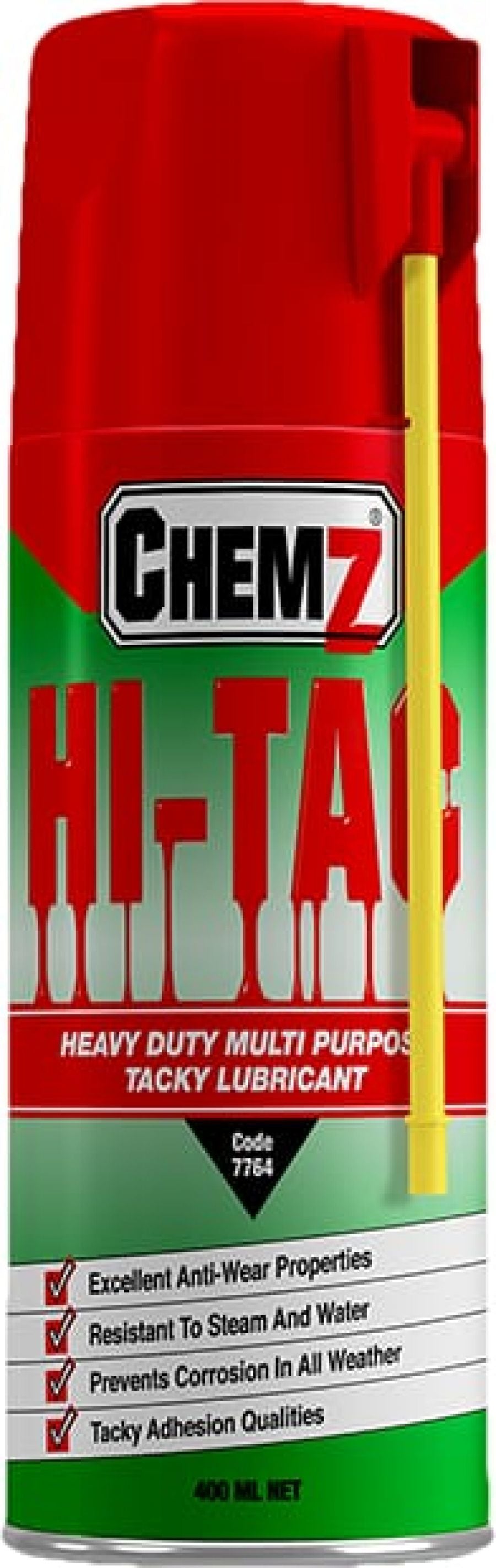 Chemz Hi-TAC Heavy Duty Multi Purpose High Tac Lubricant 400ml — Scott ...