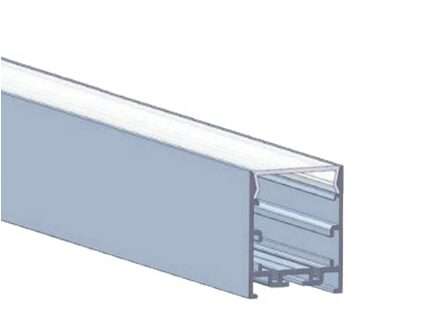Glight 2 METER OPAL DIFFUSER LED STRIP EXTRUSION BLACK — Scott Electrical