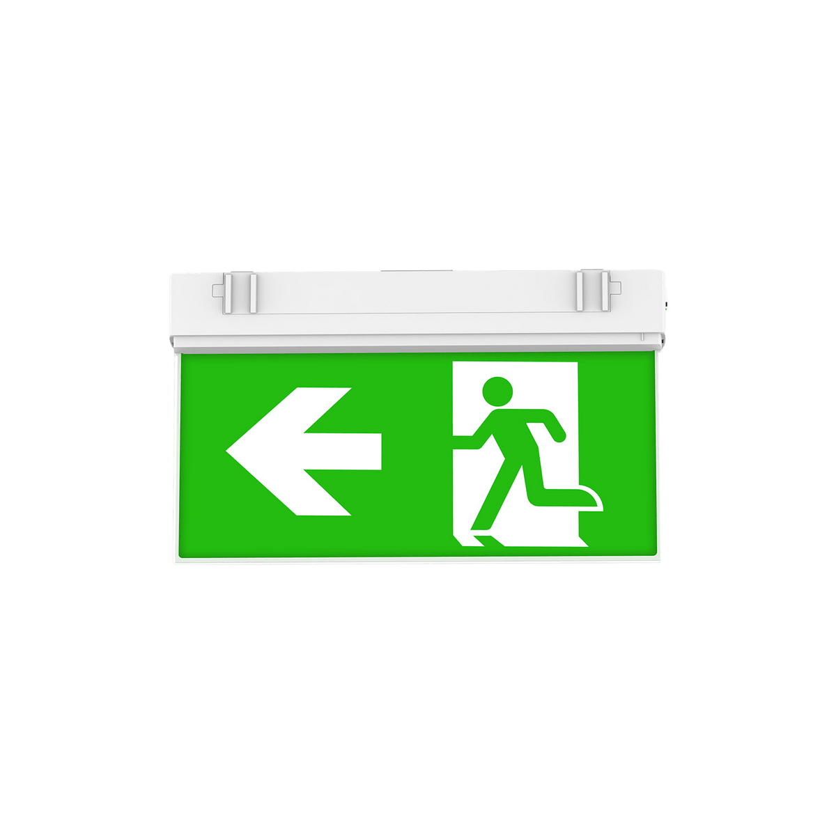 Glight AUTO TEST EMERGENCY EXIT 1W 5000K IP20 — Scott Electrical