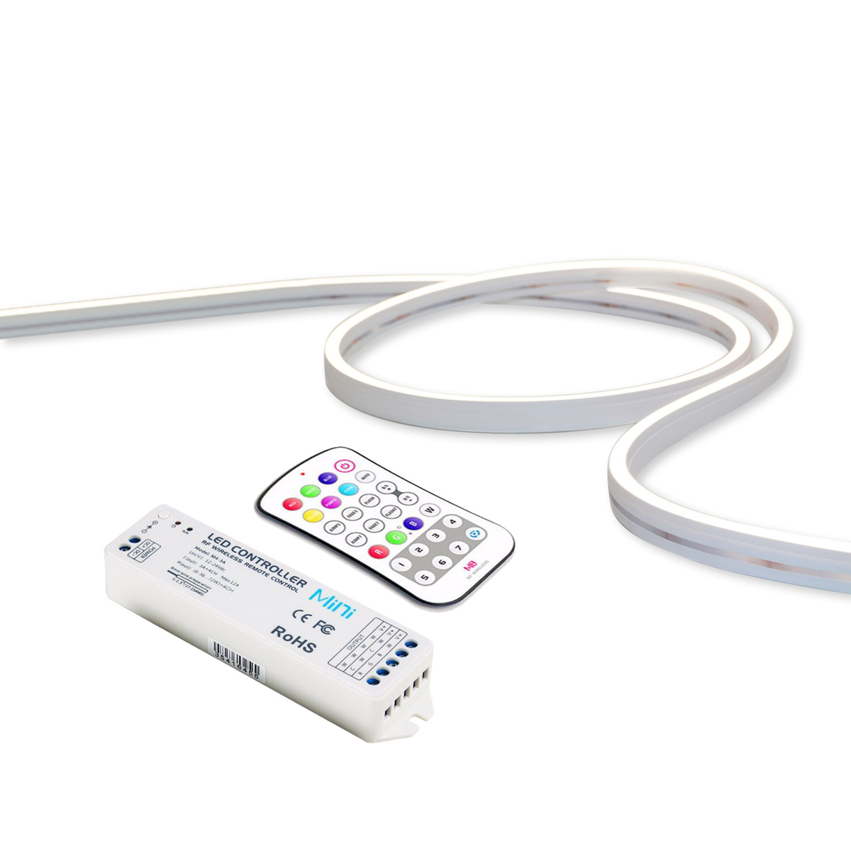 Glight NEON STRIP 2 METERS KIT 15W PER METER IP67 RGBW(5000K) — Scott ...