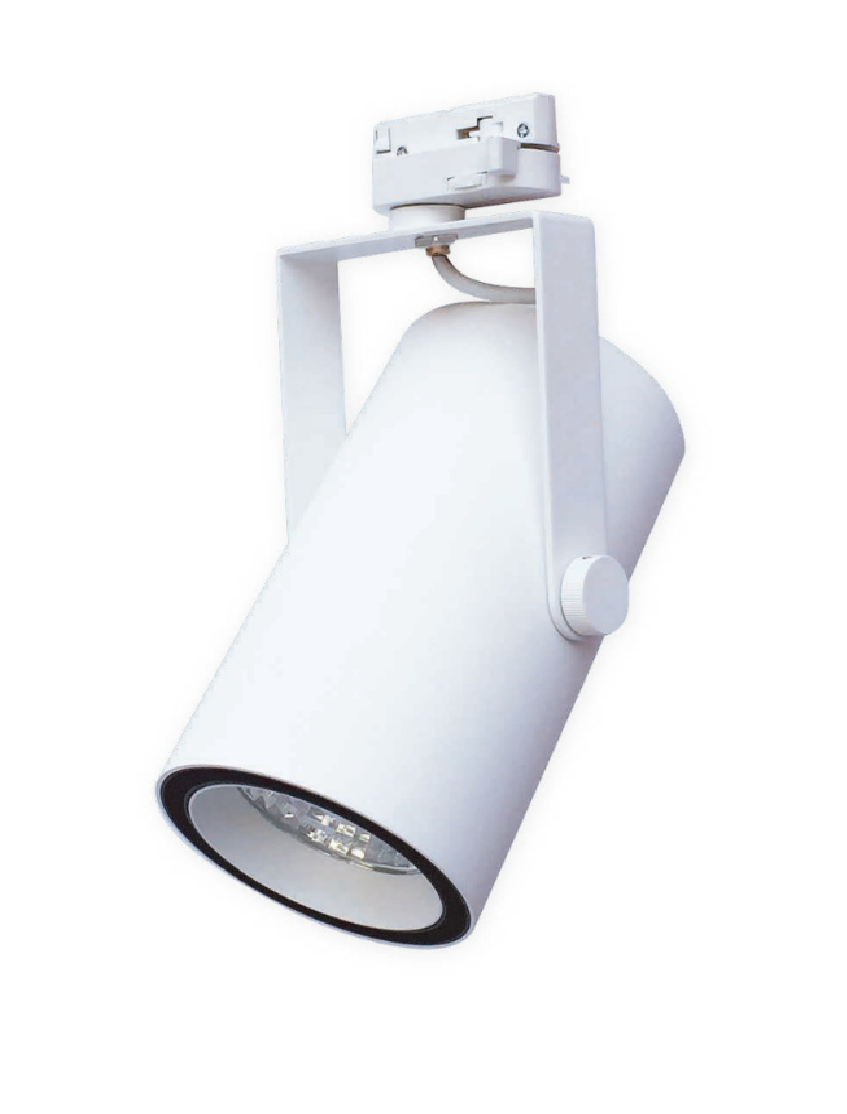 Glight THREE PHASE TRACK LIGHT 35W 4000K NON DIM WHITE — Scott Electrical