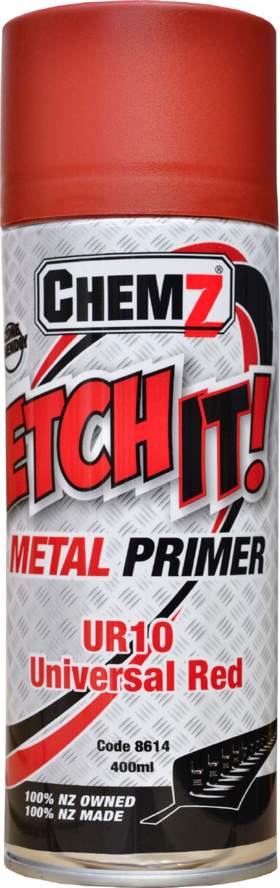 Chemz Etch-It Primer Red Brick Red Etching Primer For Bare Metals ...