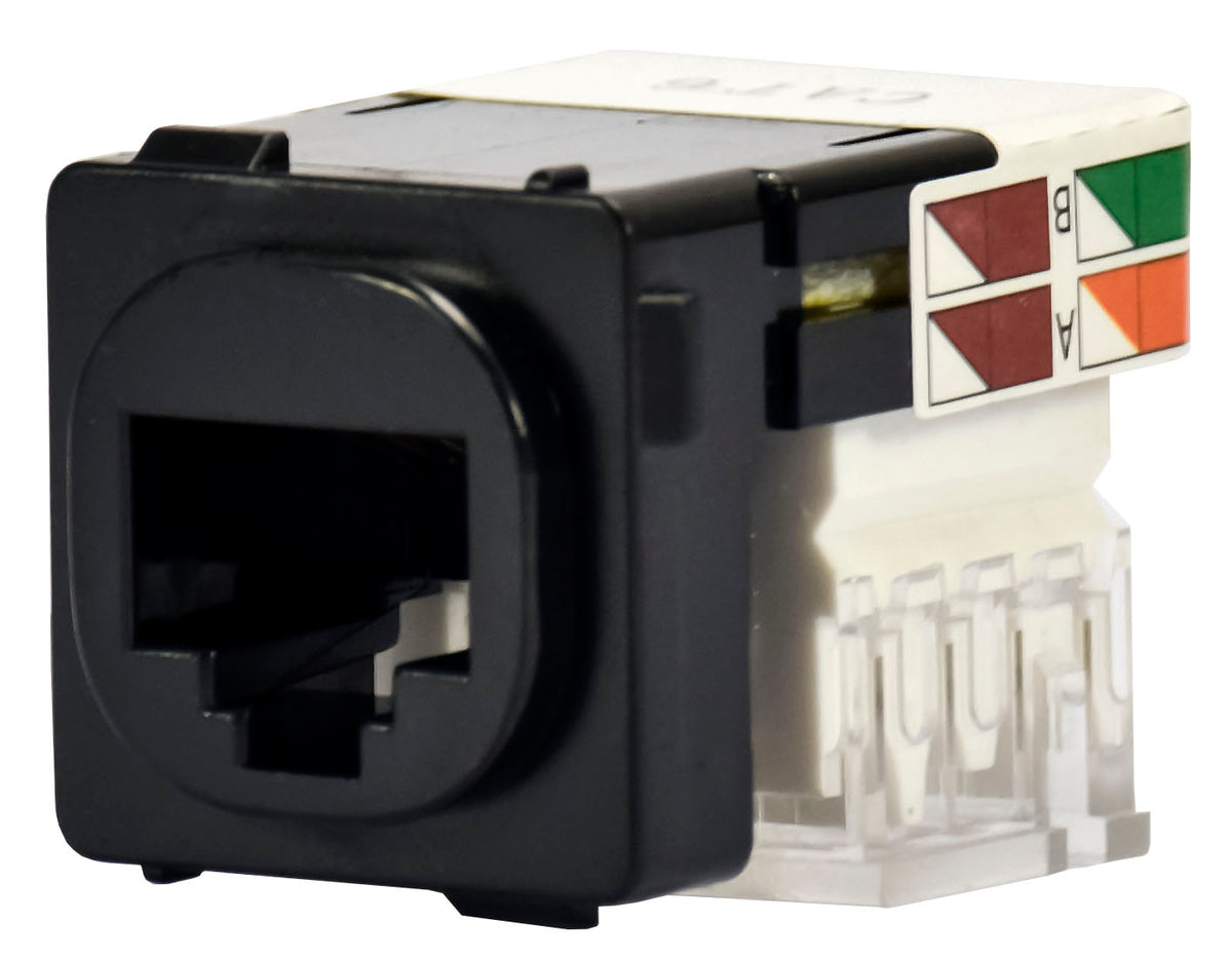 MECH BLACK CAT6 RJ45 — Scott Electrical