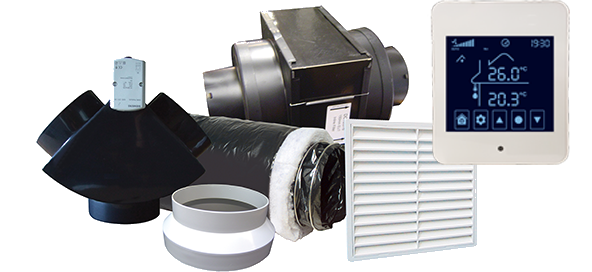 Smartvent HEAT TRANS 3 ROOM SUMMER-VENT EXTENSION KIT — Scott Electrical