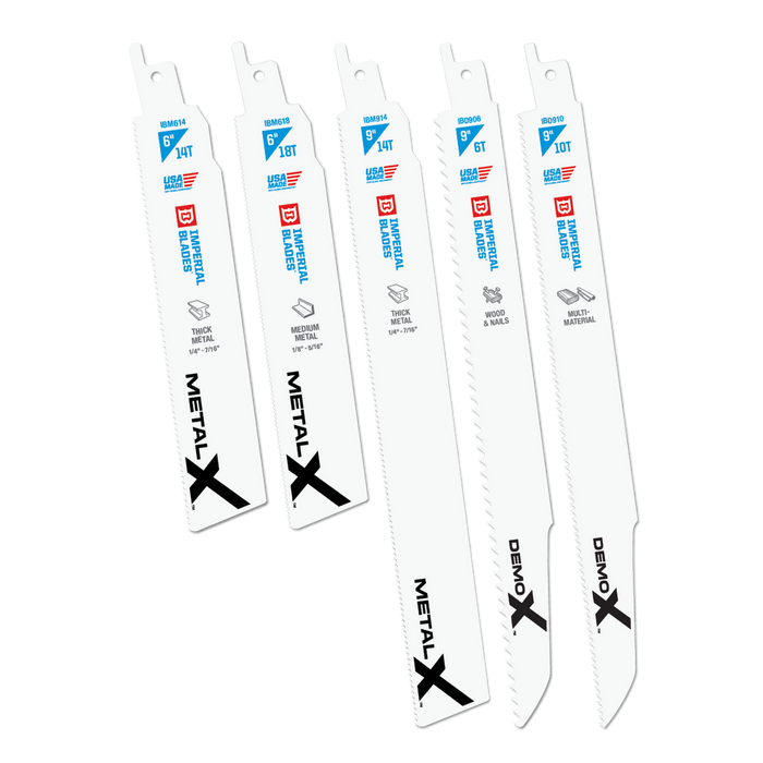 Trucut Imperial USA Recip Blade Demolition Multi Pack 5 — Scott Electrical