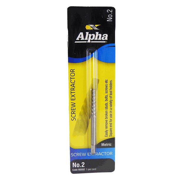 Trucut Alpha Screw Extractor No.2 (4.8mm) Carded — Scott Electrical