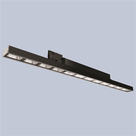 Prolux Linear Led Track Spot Light Black — Scott Electrical