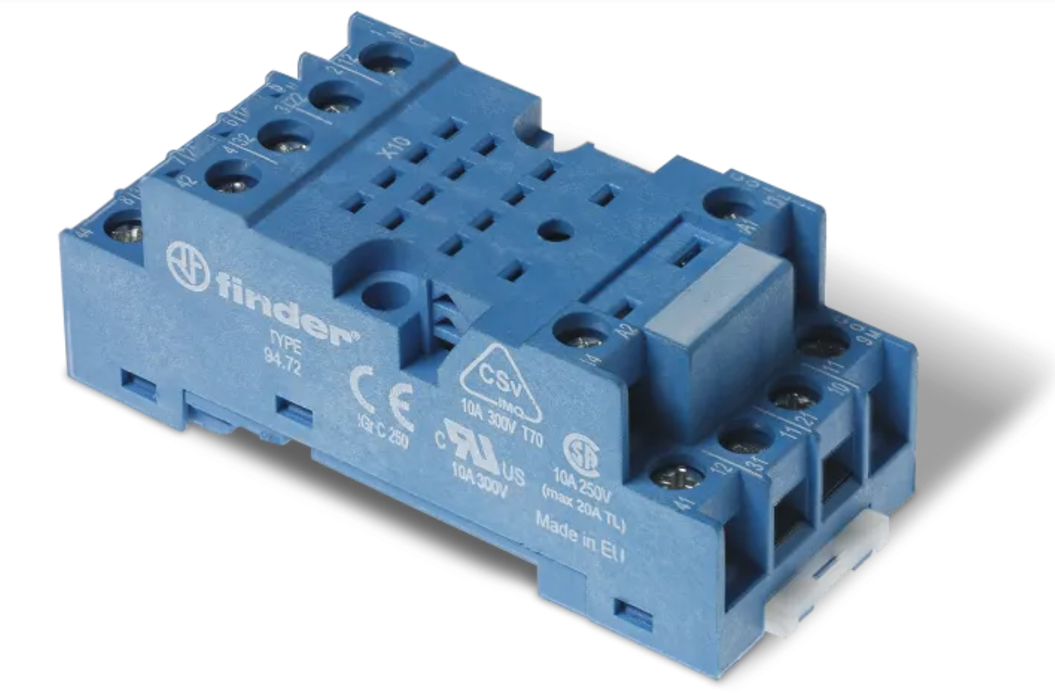 Finder BASE FOR 55.32 SERIES RELAYS — Scott Electrical