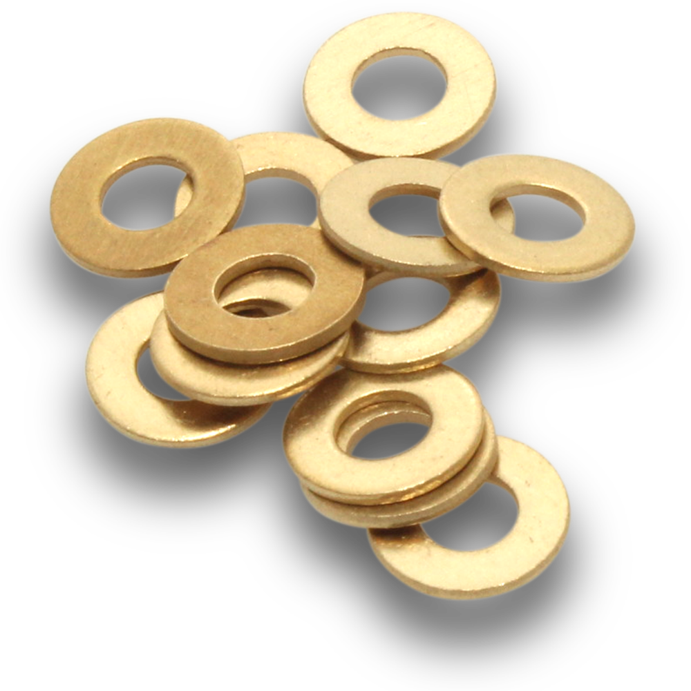 Elecsupp Washer brass 5/32in — Scott Electrical