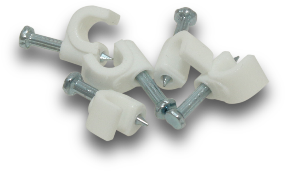 Elecsupp Clips pvc round 6.0mm — Scott Electrical