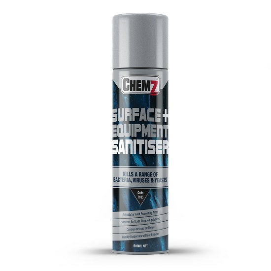 Chemz Surface & Equipment Sanitiser 500ml Aerosol — Scott Electrical