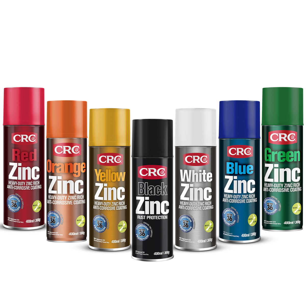 CRC GREEN ZINC 400ML — Scott Electrical