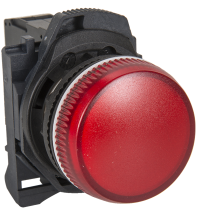 Sprecher & Schuh PILOT PLAS RED LED 240VAC — Scott Electrical