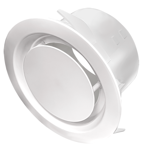 Manrose Easyfit Grille with Cone Diffuser 150mm White — Scott Electrical