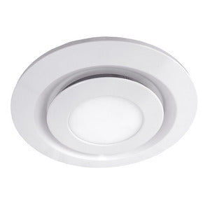 Simx Contour Large Round Fascia & Tri Colour Led Matte White — Scott ...