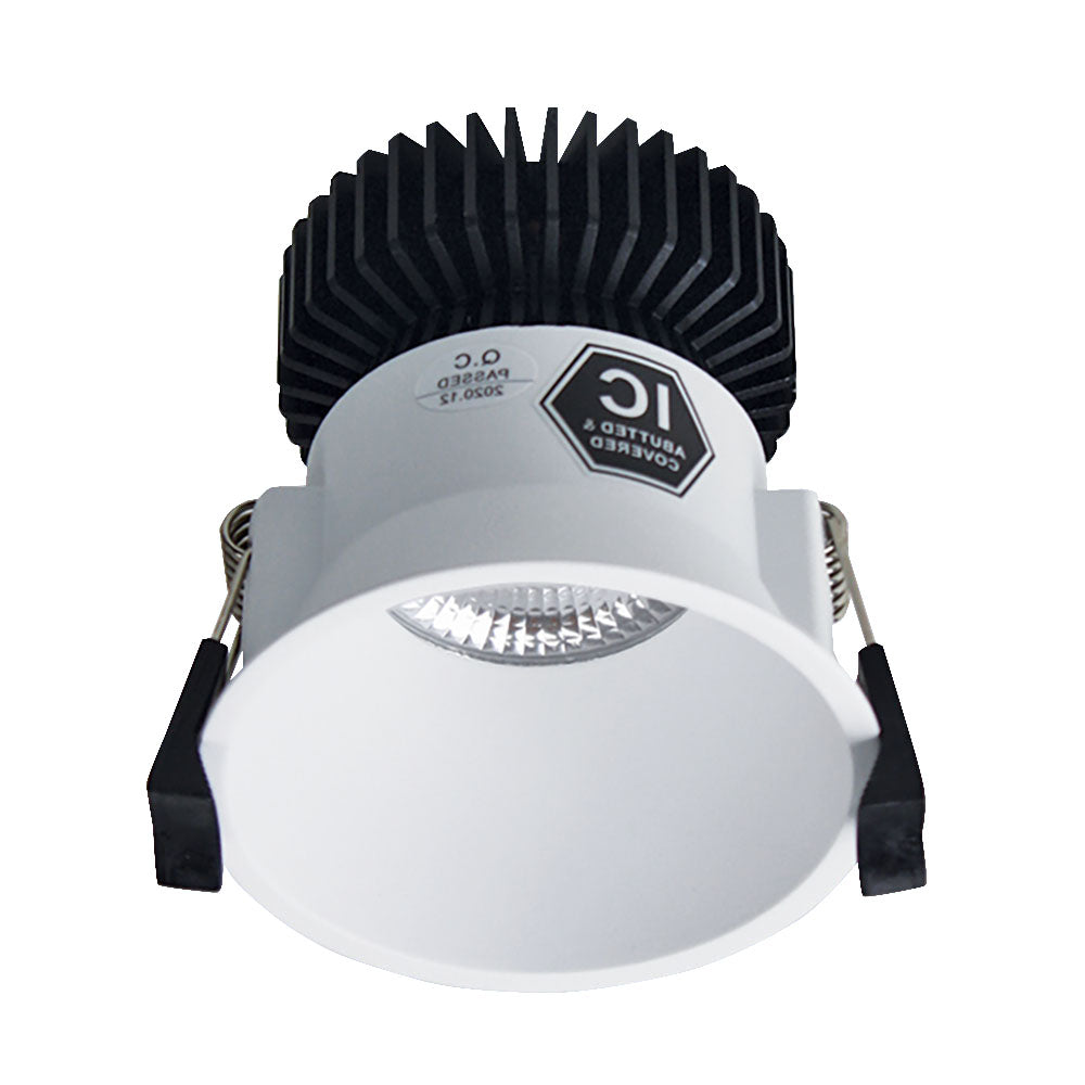 PROLUX LIGHT DOWNLIGHT 10W RECESSED CUT OUT 75 WHITE 3K 80X90 — Scott Electrical