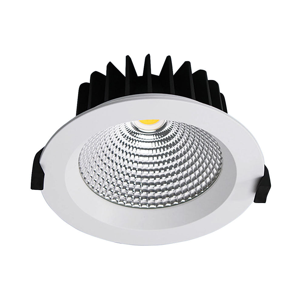 PROLUX LIGHT RECESS 25W CUT OUT 120MM WHITE 4K 145DIAX65 DOWNLIGHT ...