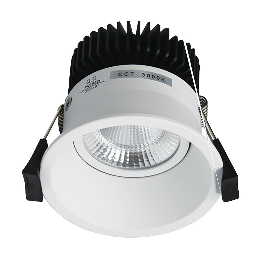 PROLUX LIGHT DOWNLIGHT 10W RECESS CUT OUT 75 BLACK 3K 85X80 — Scott ...
