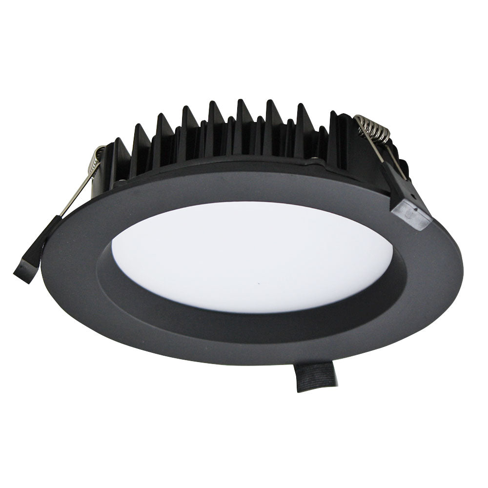 PROLUX LIGHT DOWNLIGHT 13W RECESS CUTOUT 140 BLACK 3K 170X55 — Scott ...