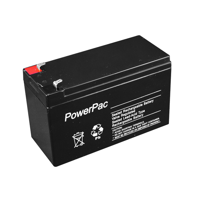 Arrowhead 12V 9A/H BATTERY (with 6mm Blade Terminals) — Scott Electrical
