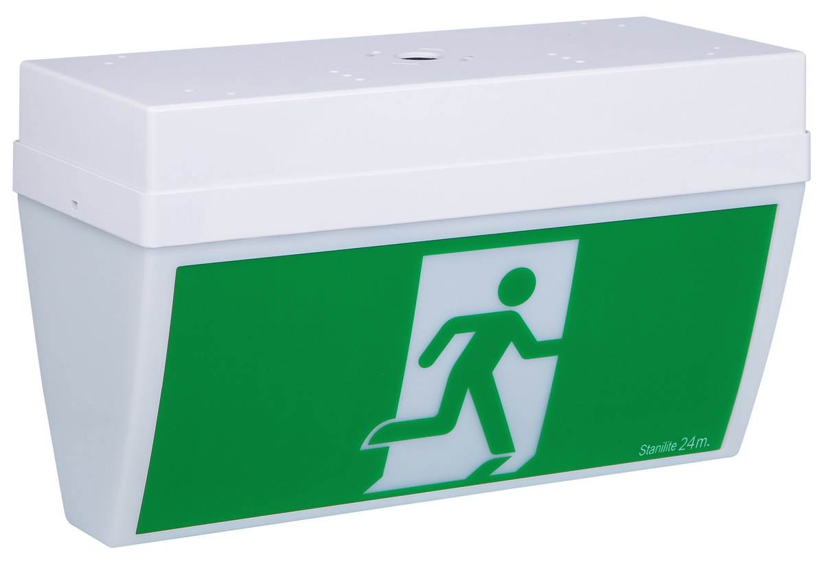 Stanilite Eco Exit Picto Ceiling LiFePO4 — Scott Electrical