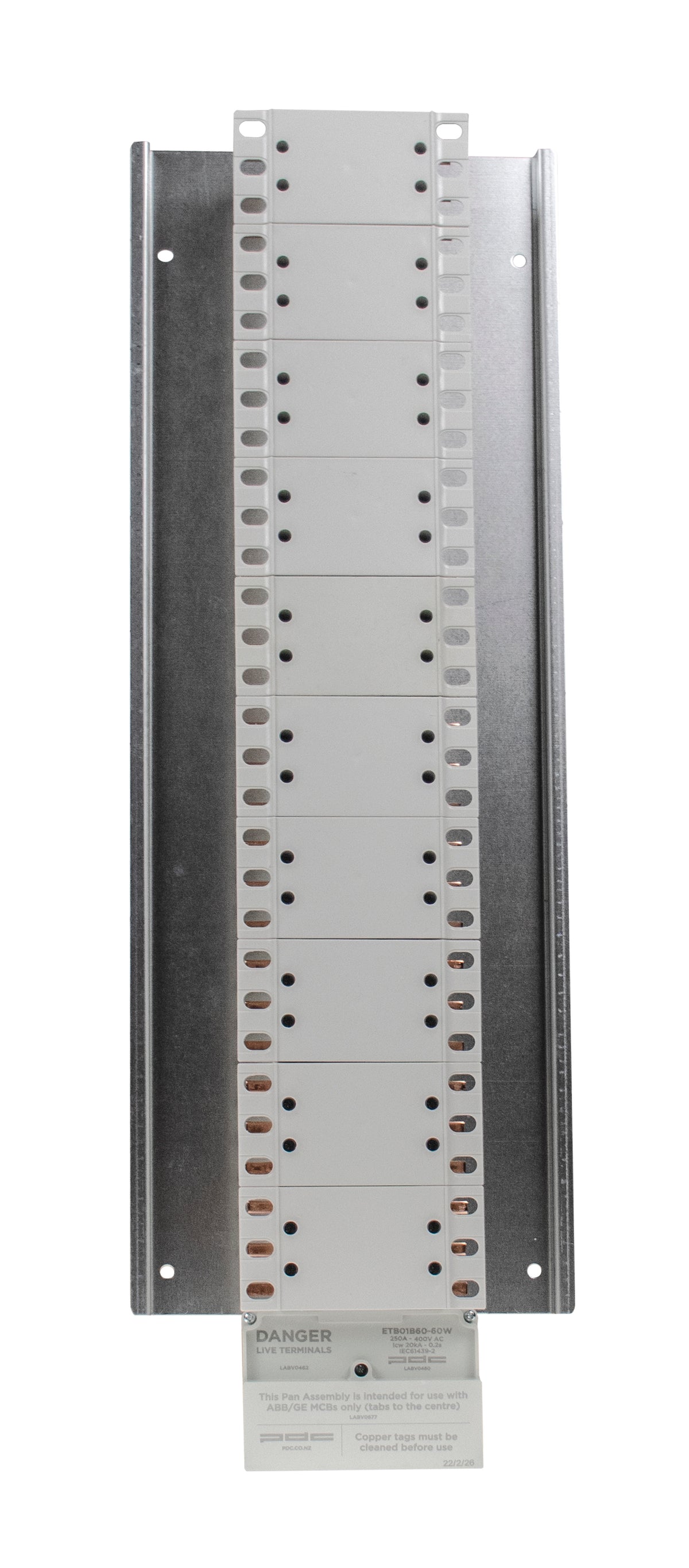 Vynco Pan Assemblies 250A 60 Way 20TP With Base — Scott Electrical