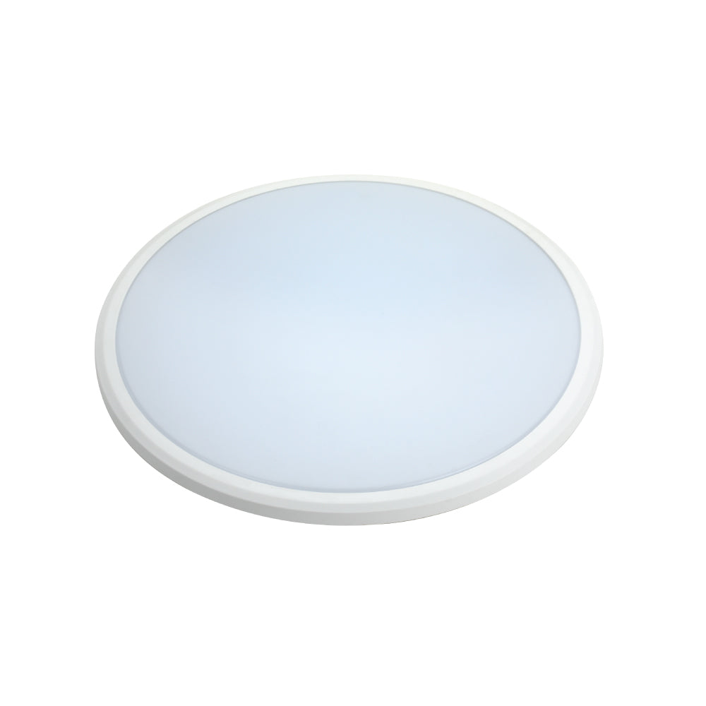 GEO LED 380DIA 28W 2200LM LED BUTTON 3000K WHITE — Scott Electrical