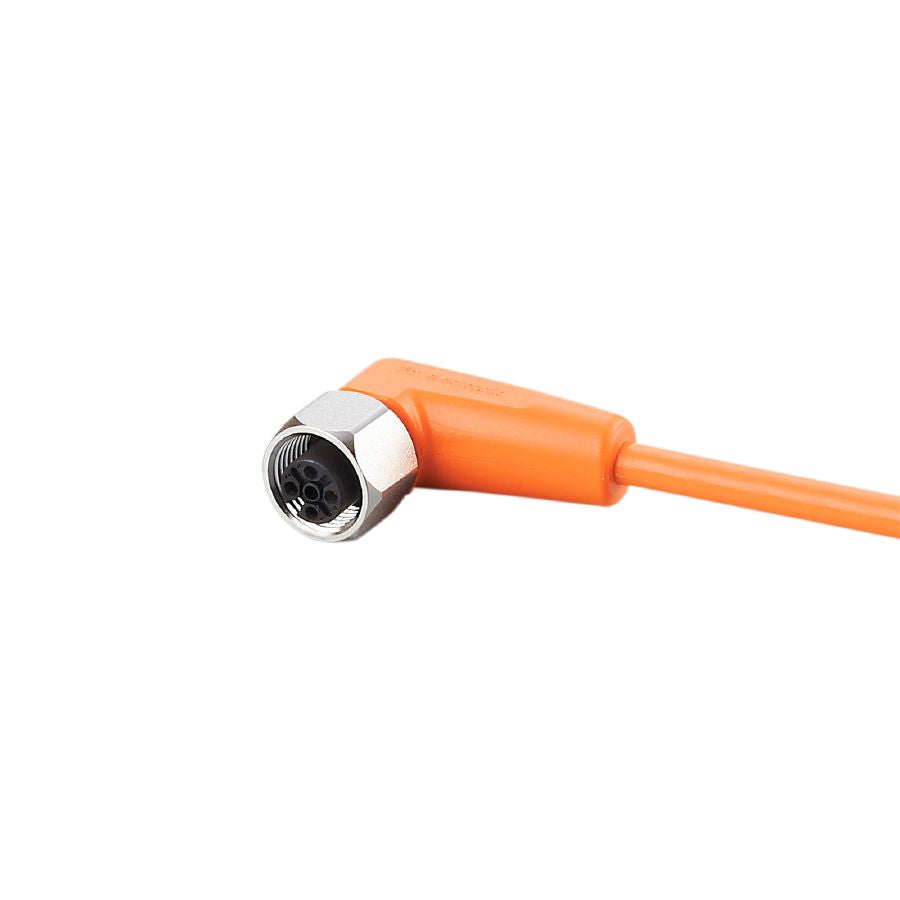 IFM Plug & lead angle 5mt 4 wire — Scott Electrical
