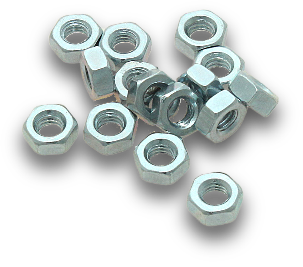 Elecsupp Nuts zinc 5mm — Scott Electrical
