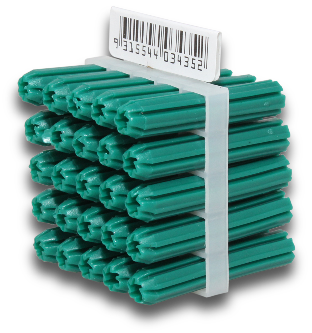 Elecsupp Rawlplug expandet Green 7x25 pk25 FWPG25 — Scott Electrical