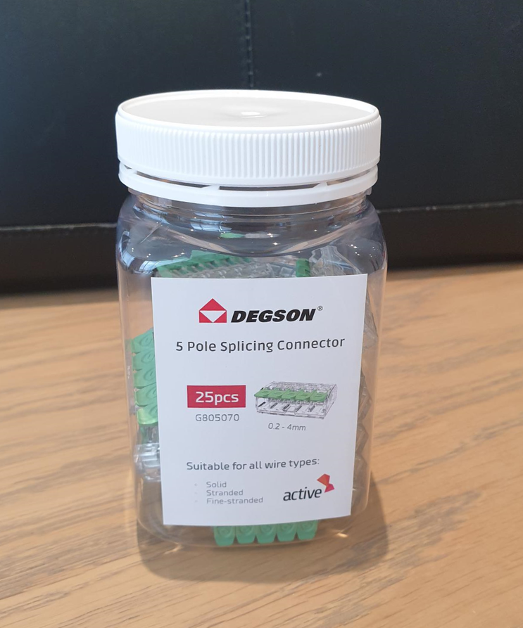 5 Pole Splicing connectors — Scott Electrical