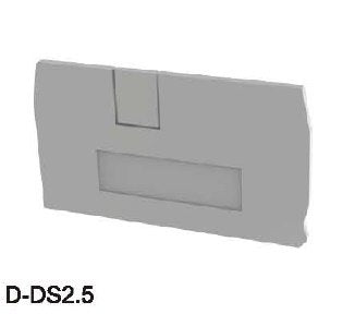 End plate for DS2.5, DS2.5-PE — Scott Electrical