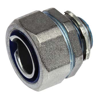 Firstflex Connector galv straight 25mm — Scott Electrical